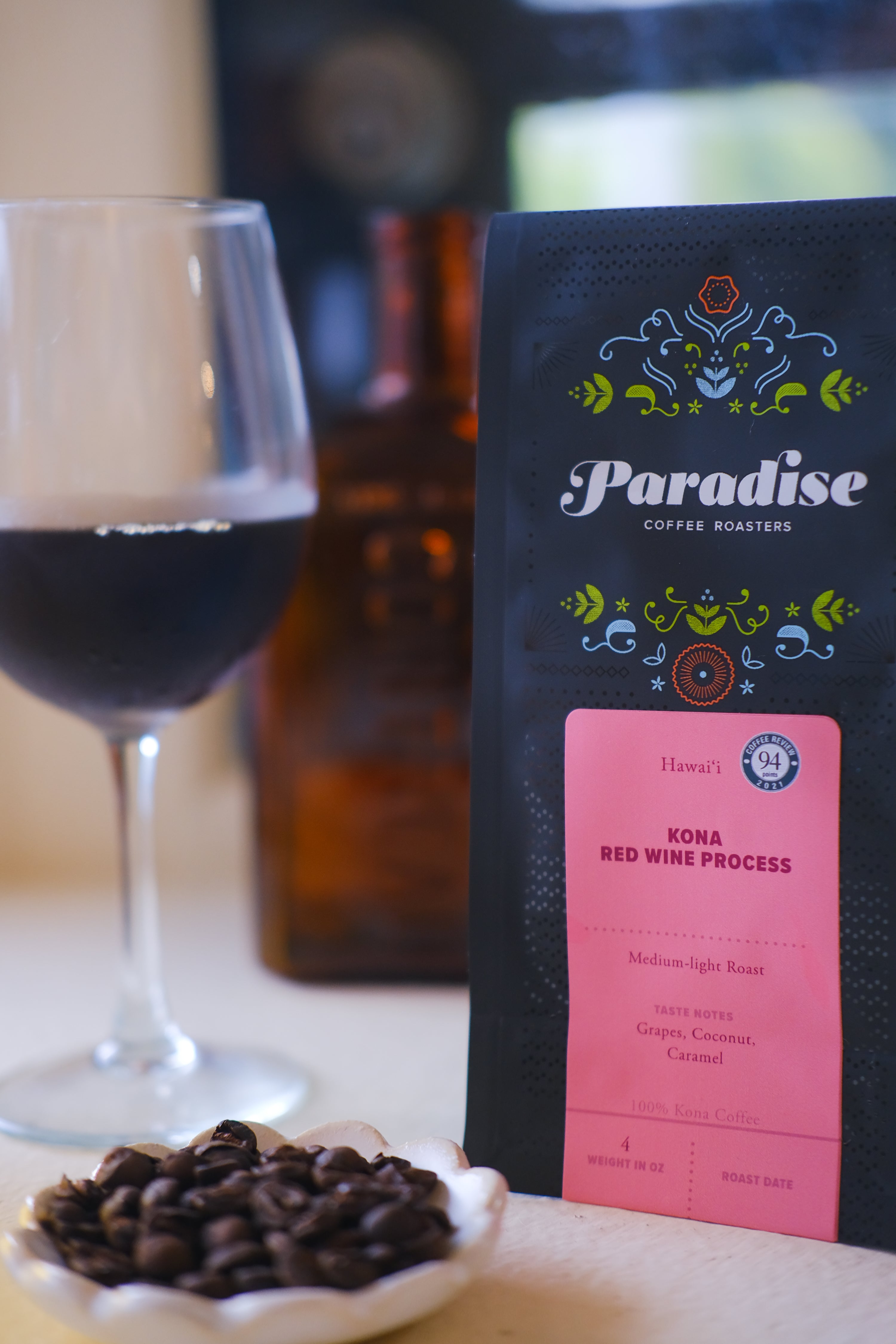 Kona Red Wine Process | Paradise Roasters – Paradise Coffee Roasters