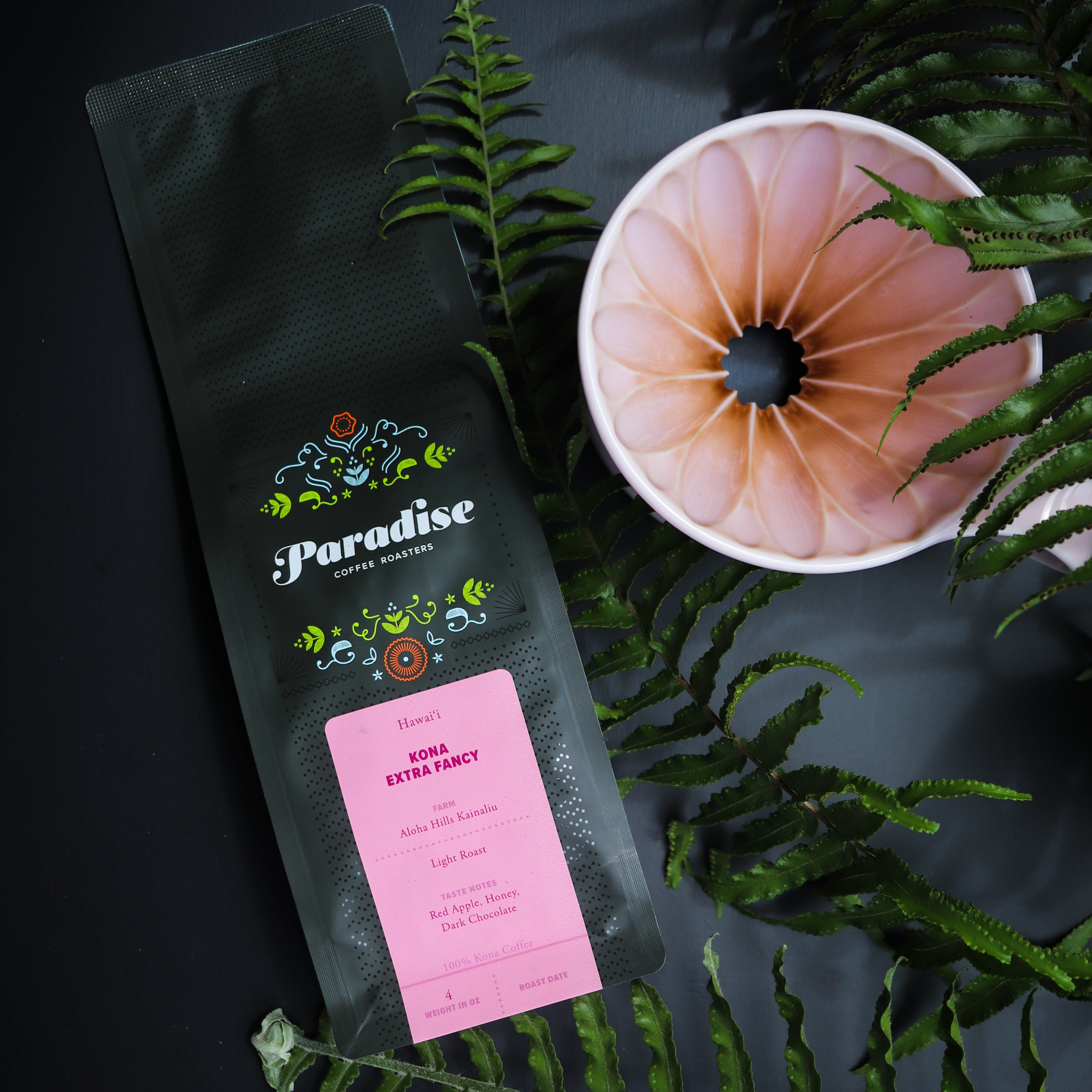 Kona Extra Fancy - Kainaliu Farm - Sold Out – Paradise Coffee Roasters